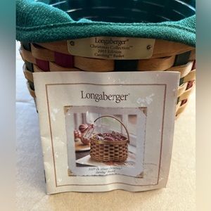 Longaberger | Accents | 203 Longaberger Christmas Collection Caroling ...